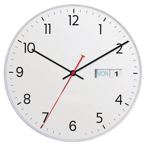 Datetime 28Cm Day Date Wall Clock Clocks Timers Time Management